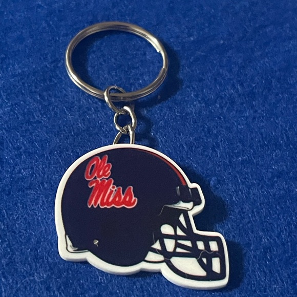 Accessories | Ole Miss Helmet Keychain | Poshmark